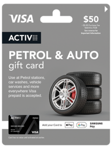 Petrol - Activ Visa Cards