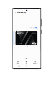 Activ Visa Cards Now Work with Samsung Pay | Easy Tap & Go